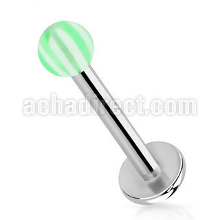 Wholesale Surgical Steel With Acrylic Attachments Labrets. Wholesale ...